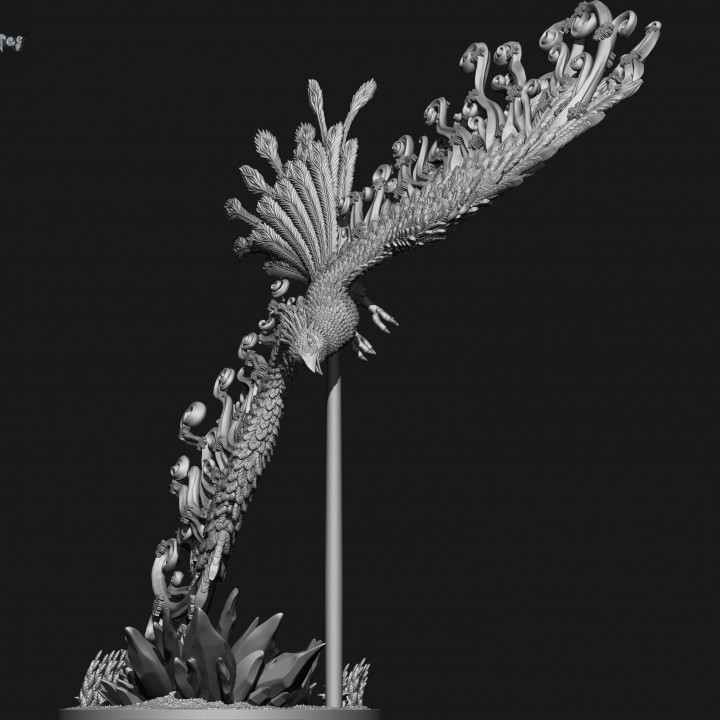 3D Printable High elves Frost Phoenix (elf) by HoloMiniatures