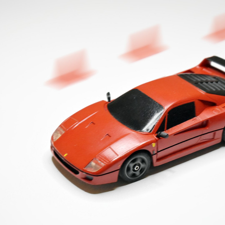 3D Printable F40 OPEN Z CHASSIS V30 by Luis Fernando Corado Granadillo