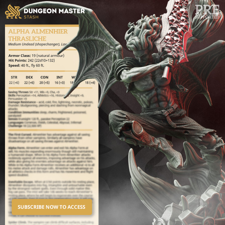 3D Printable Blood from Stone (DM Stash Feb '22 Bundle) by DM Stash