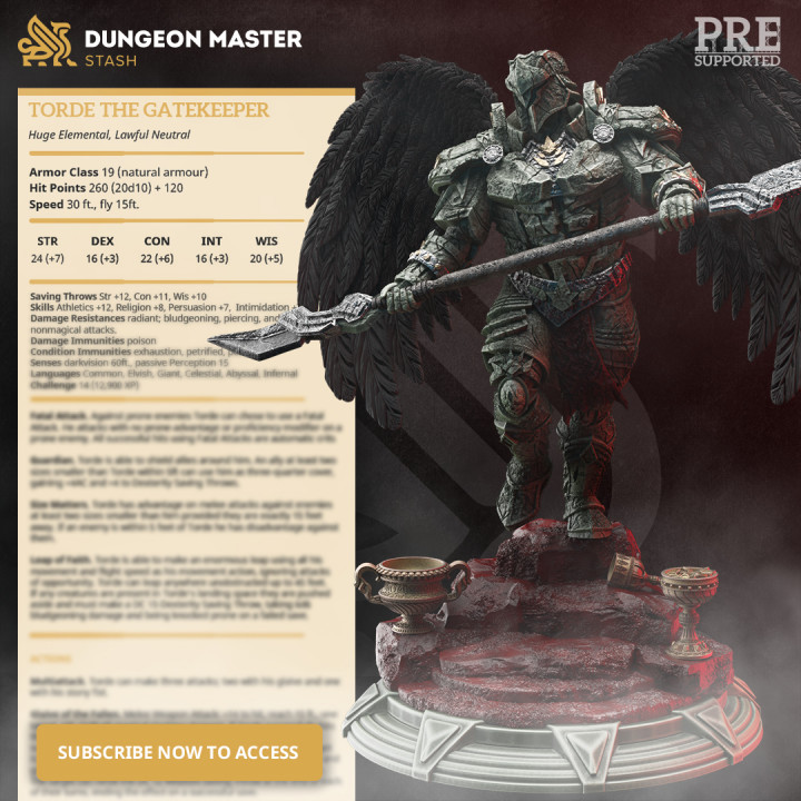 3D Printable Blood from Stone (DM Stash Feb '22 Bundle) by DM Stash