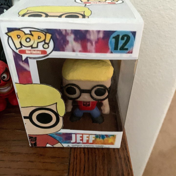 3D Printable Custom Funko Pop by Andrew Gardner