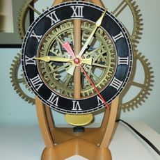 3D Printable Electromagnetic Pendulum Clock by Steve Peterson
