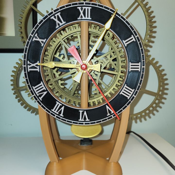 3D Print of Electromagnetic Pendulum Clock by donaldmanson