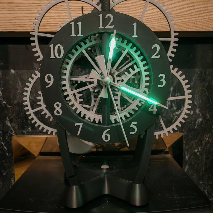 3D Print of Electromagnetic Pendulum Clock by stephenhale