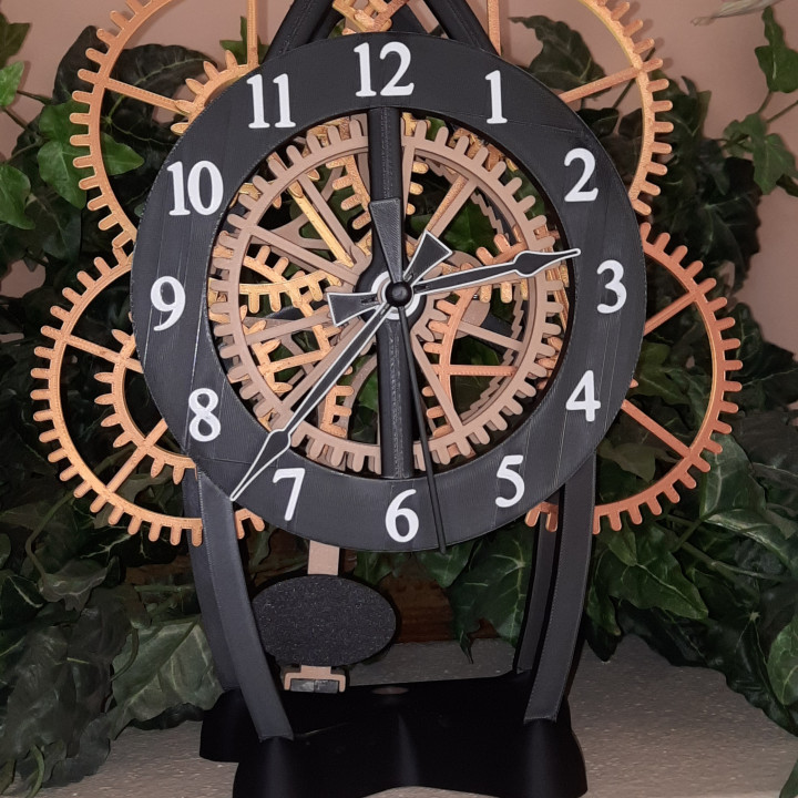 3D Print of Electromagnetic Pendulum Clock by alanklinge