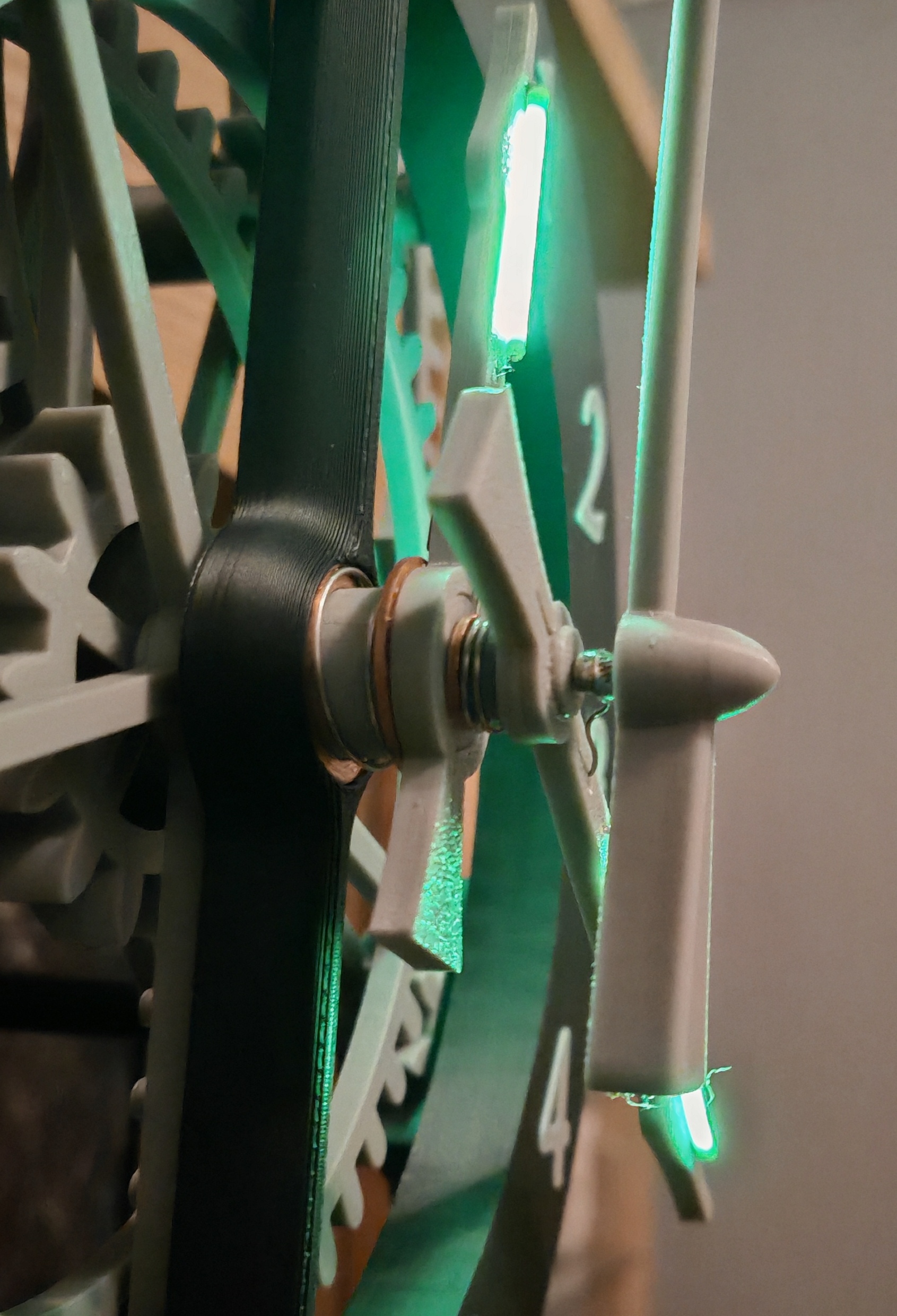 3D Printable Electromagnetic Pendulum Clock by Steve Peterson