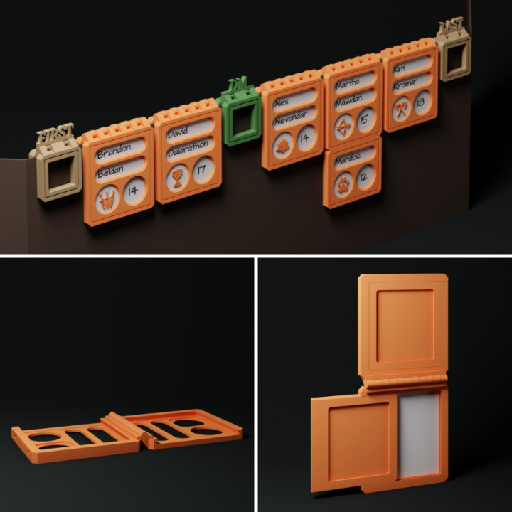 3D Printable Initiative Trackers for Dungeons and Dragons (D&D) by ...