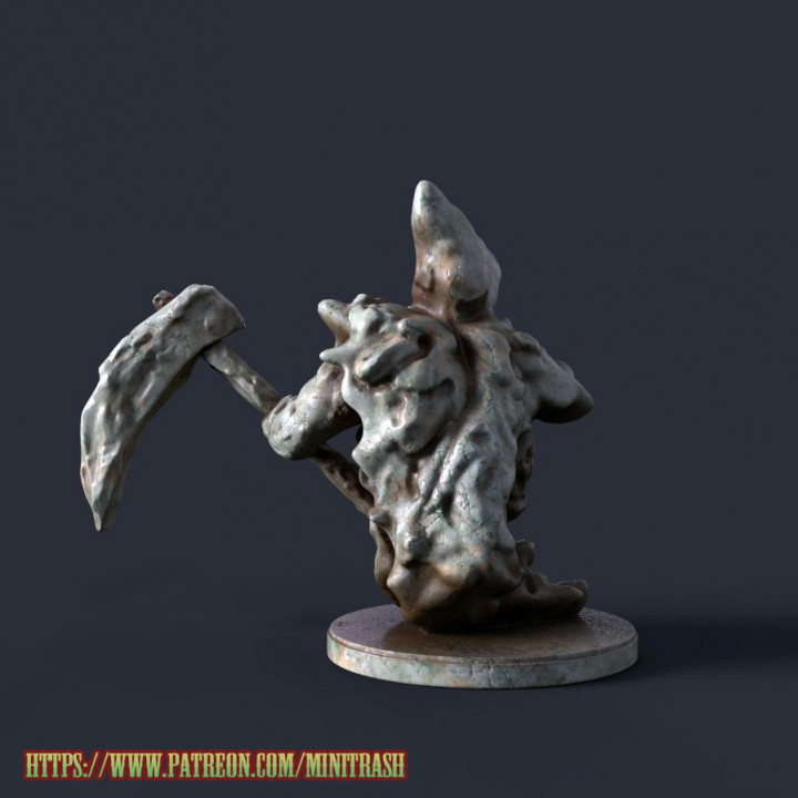 3D Printable Dark reaper miniature by Nik