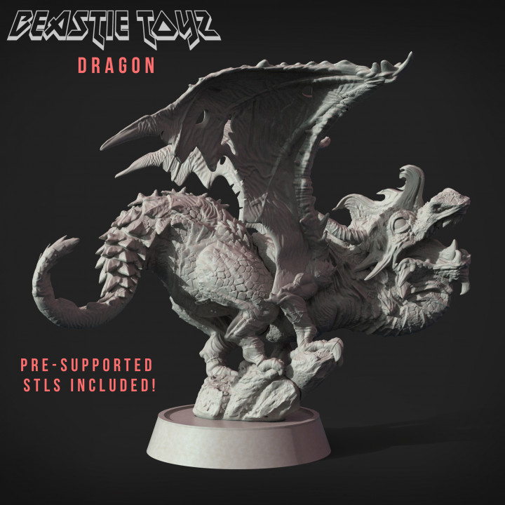 3D Printable Dragon by Ryan Smith