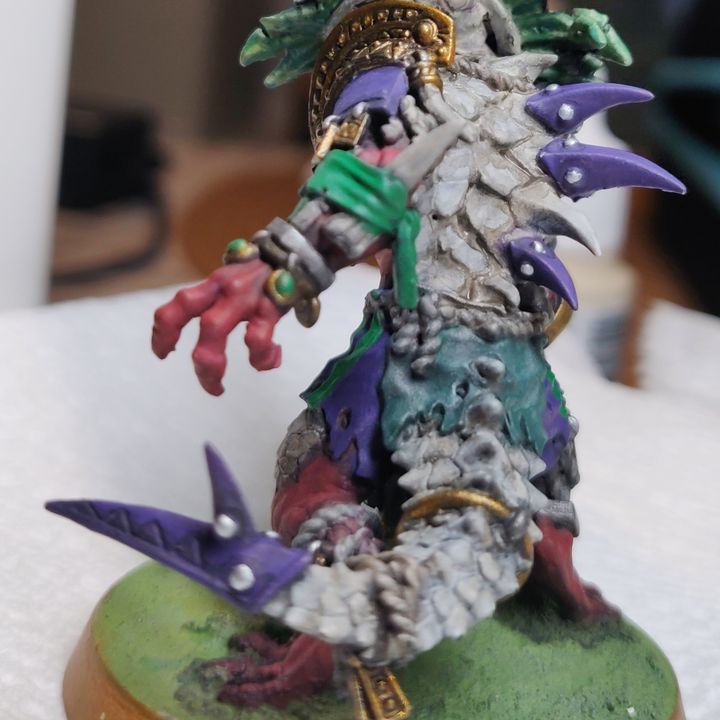 3D Print of FANTASY FOOTBALL LIZARD STAR PLAYER by daemonchills