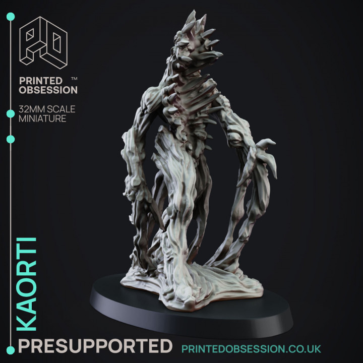 3D Printable Katori - Abomination from behind the veil - RPESUPPORTED ...