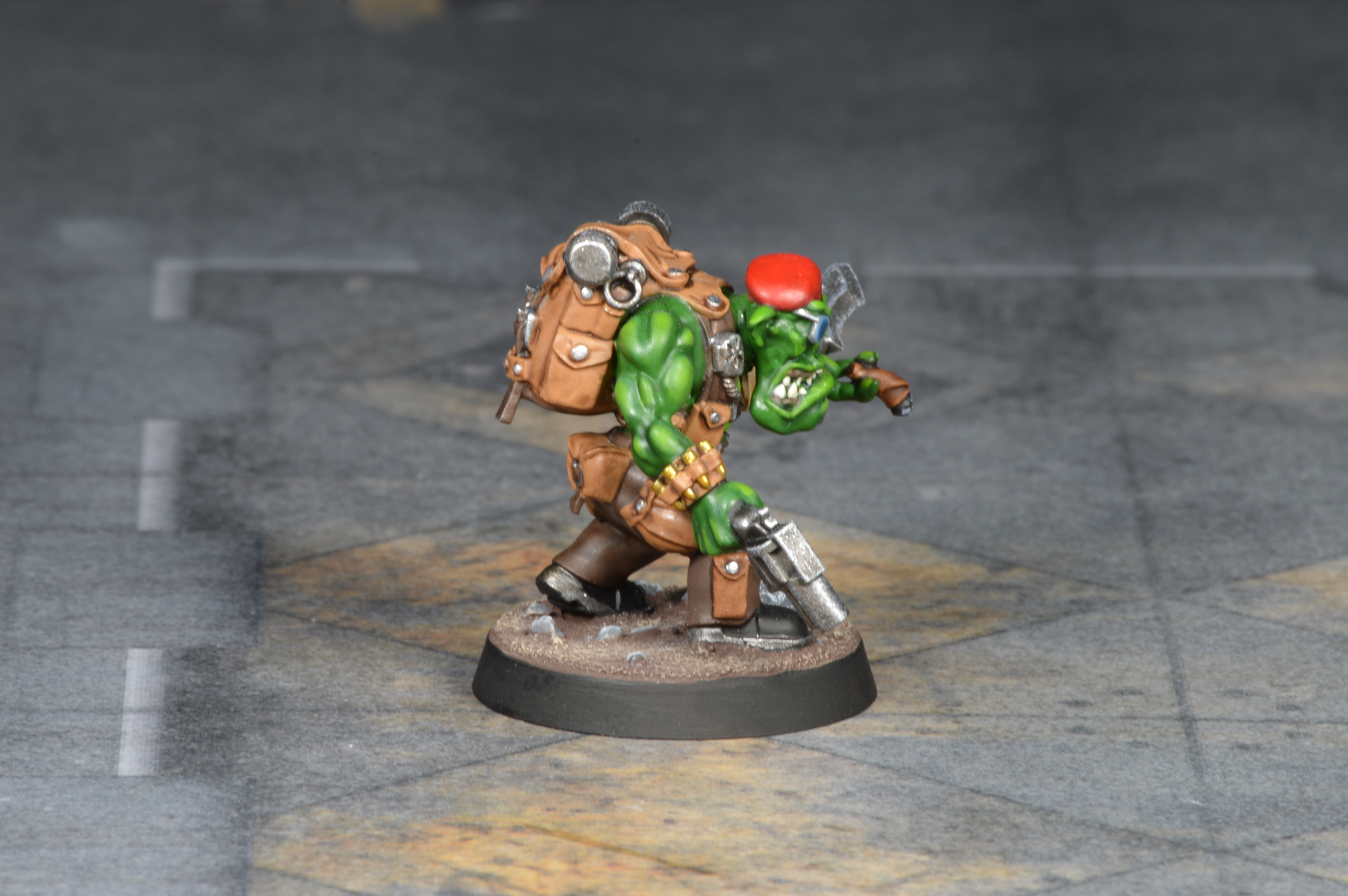 3D Printable Free Orc Commando Sample! by TurboYawn
