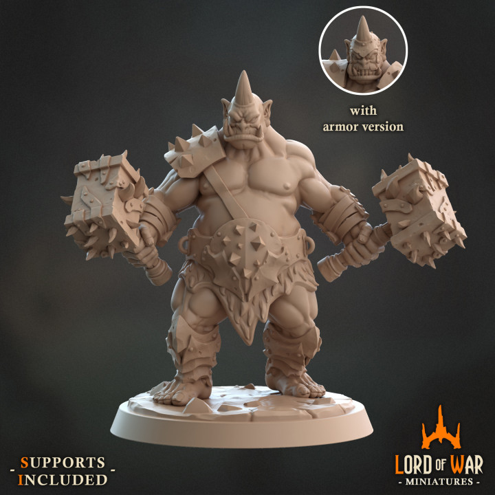 3D Printable COMPLETE Ogres Army Bundle (Presupported) by Lord of War ...