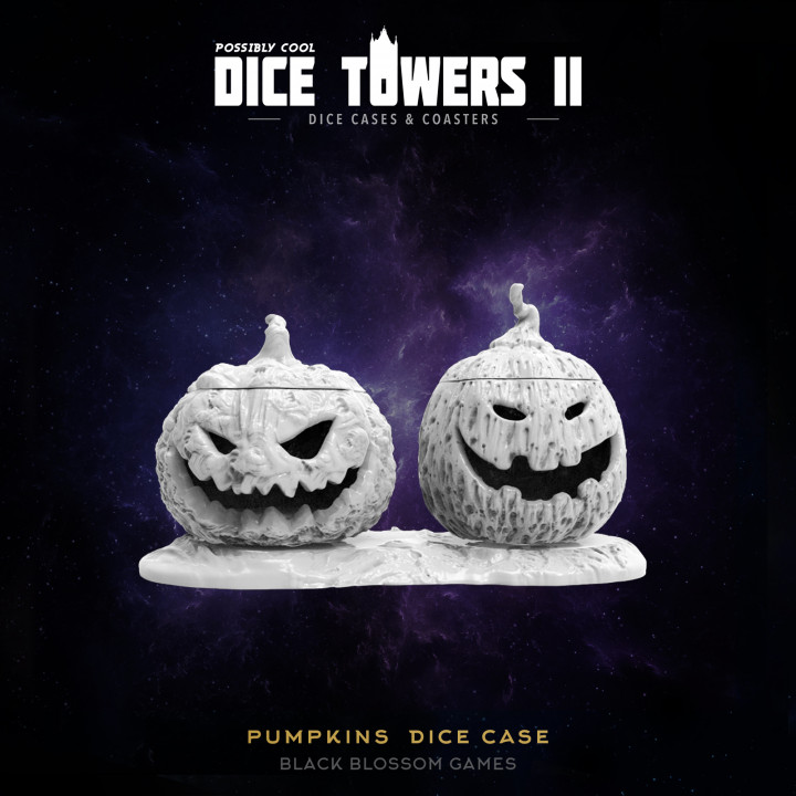 3D Printable DC22 Pumpkins Dice Case Box :: Possibly Cool Dice Tower 2 ...