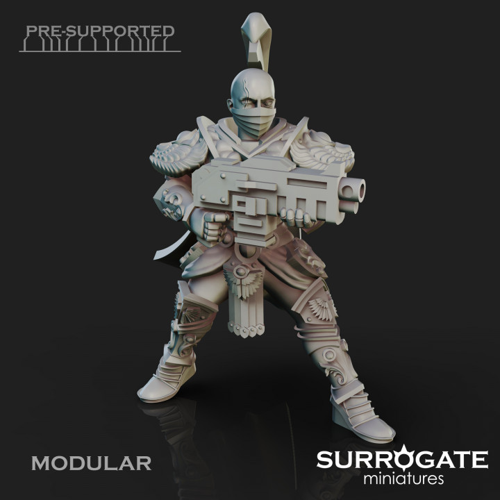 3D Printable Tacitus Sororis, Surrogate Miniatures January Modular Unit ...