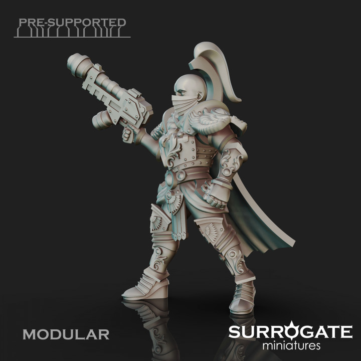 3D Printable Tacitus Sororis, Surrogate Miniatures January Modular Unit ...