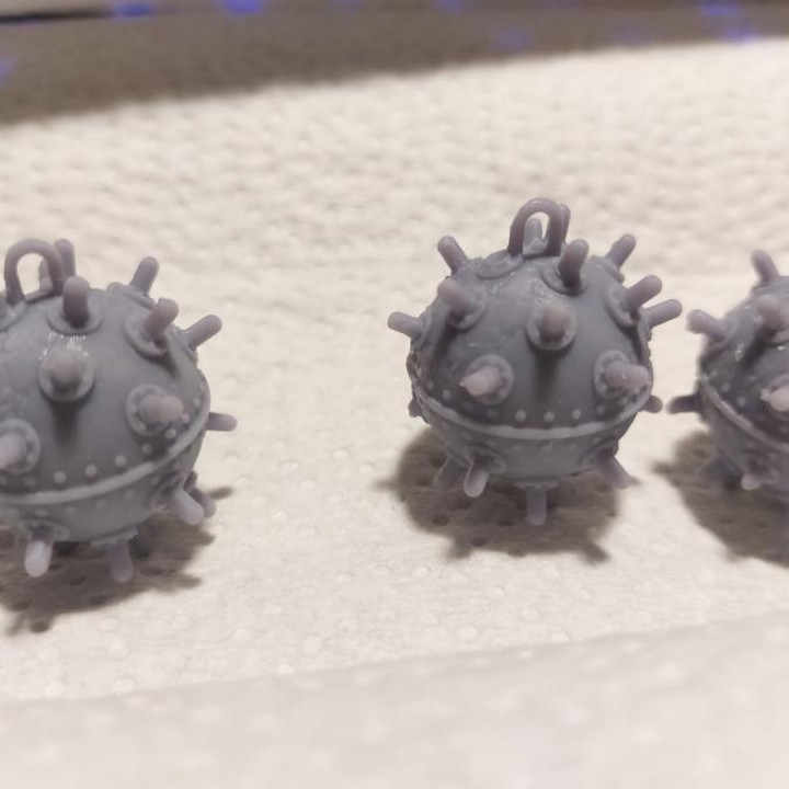 3D Printable WW2 Deep Sea Mine by Amyccoon