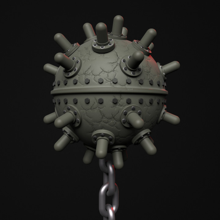 3D Printable WW2 Deep Sea Mine by Amyccoon
