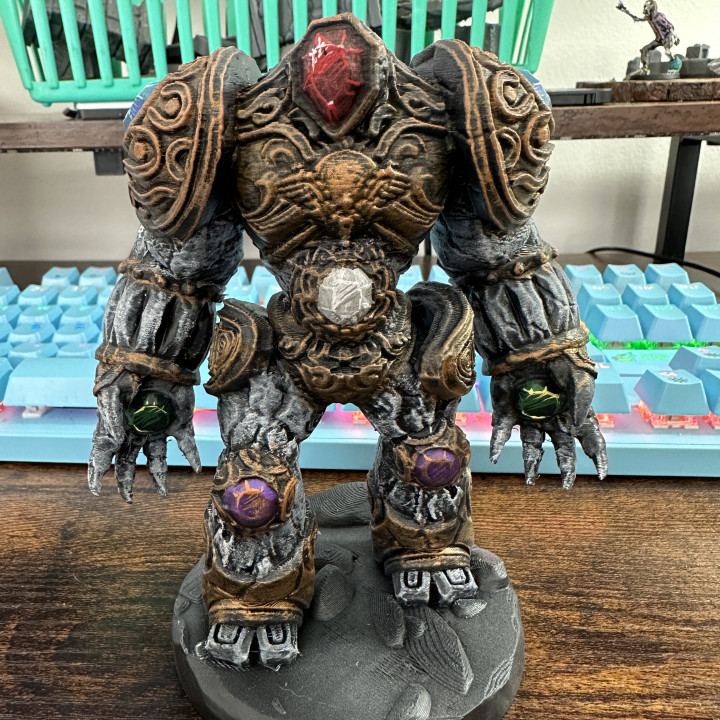 3D Print of Magic Golem by Kehteh