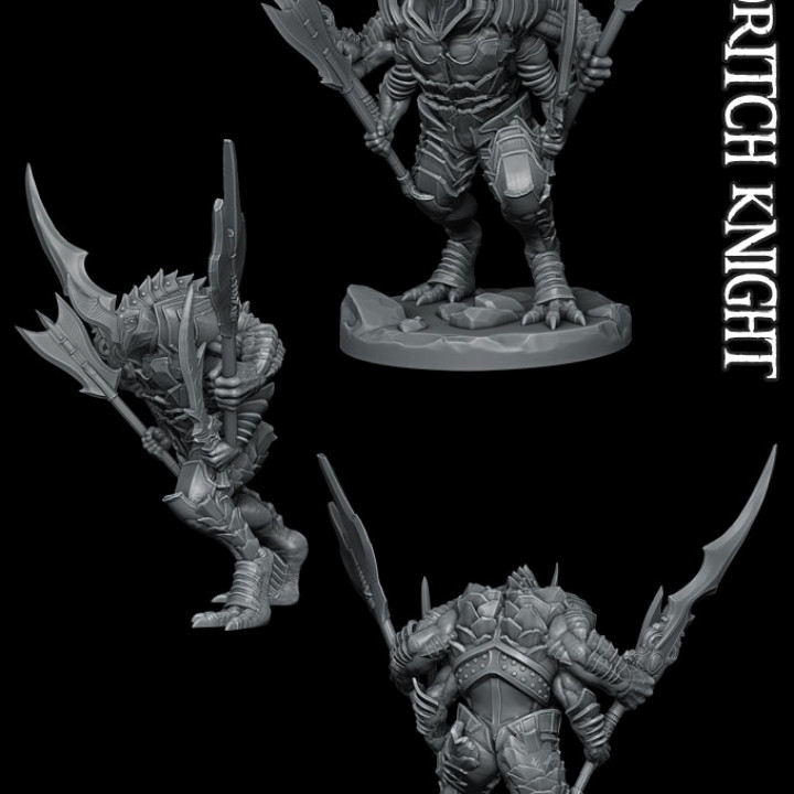 3D Printable Eldritch Knight by RocketPigGames