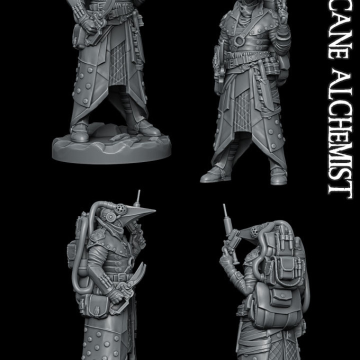 3D Printable Arcane Alchemist by RocketPigGames