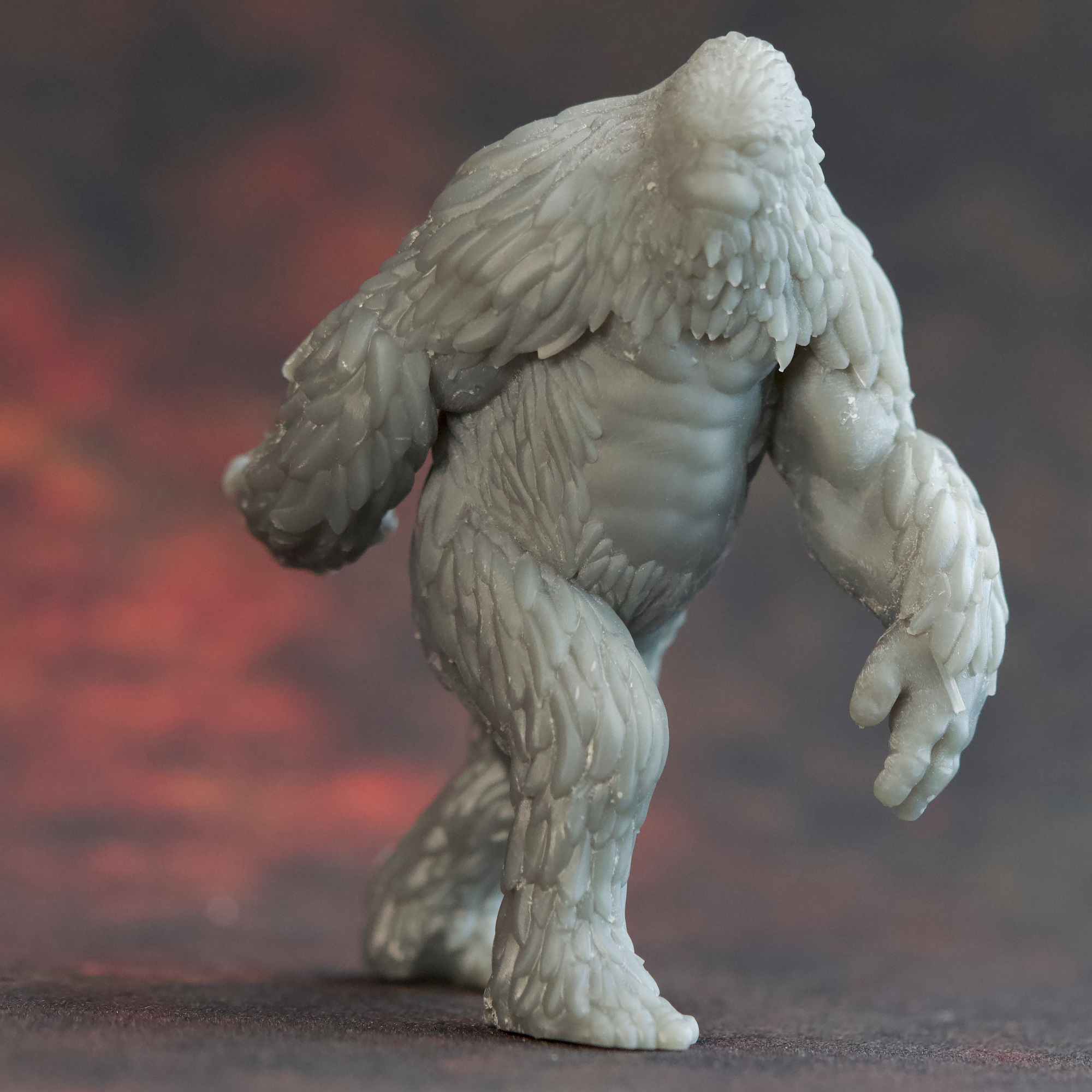 3D Printable Yeti - Tabletop Miniature (Pre-Supported) by Yasashii ...