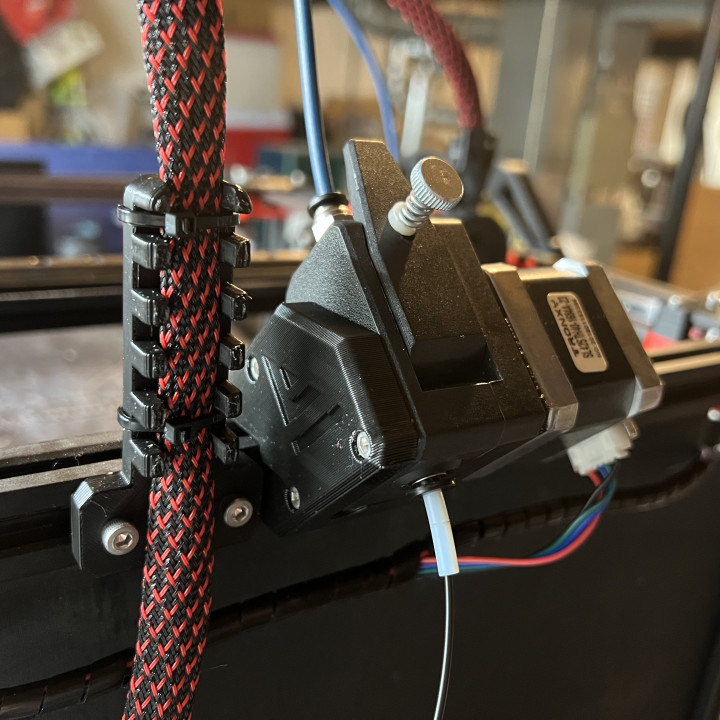 3D Printable 45 degree bmg mount for 2020 extrusion by Dan Murphy