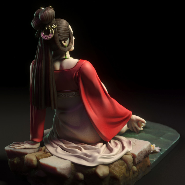 3D Printable Mei - Chinese Woman by Torrida Minis