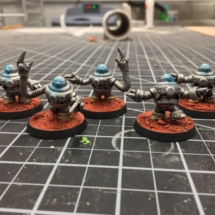 3D Print of L.O.W.bots by abraxisv