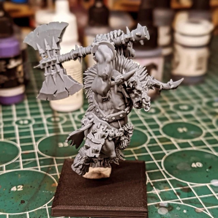 3D Print of Minotaur Lord by Gaelion
