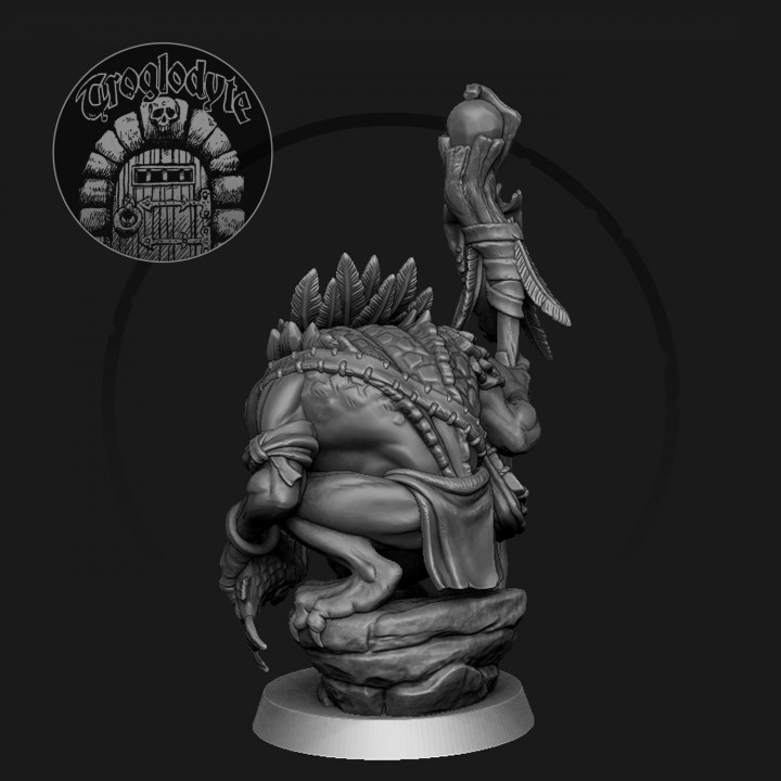 3D Printable Frog shaman by Trogdor