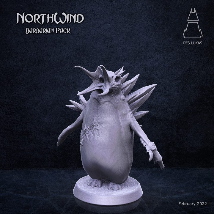 3D Printable Penguin Monster by Pes Lukas