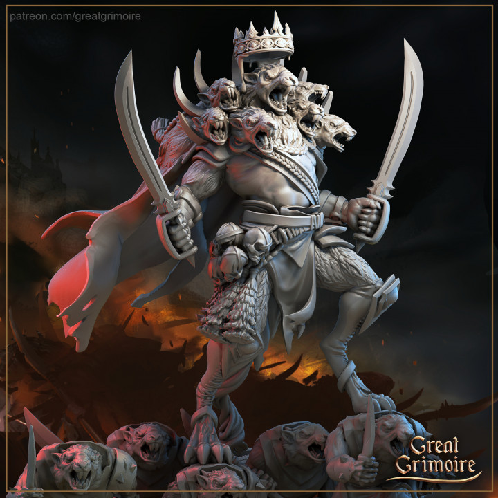 3D Printable Macabre Dance of Tails and Sabers by Great Grimoire