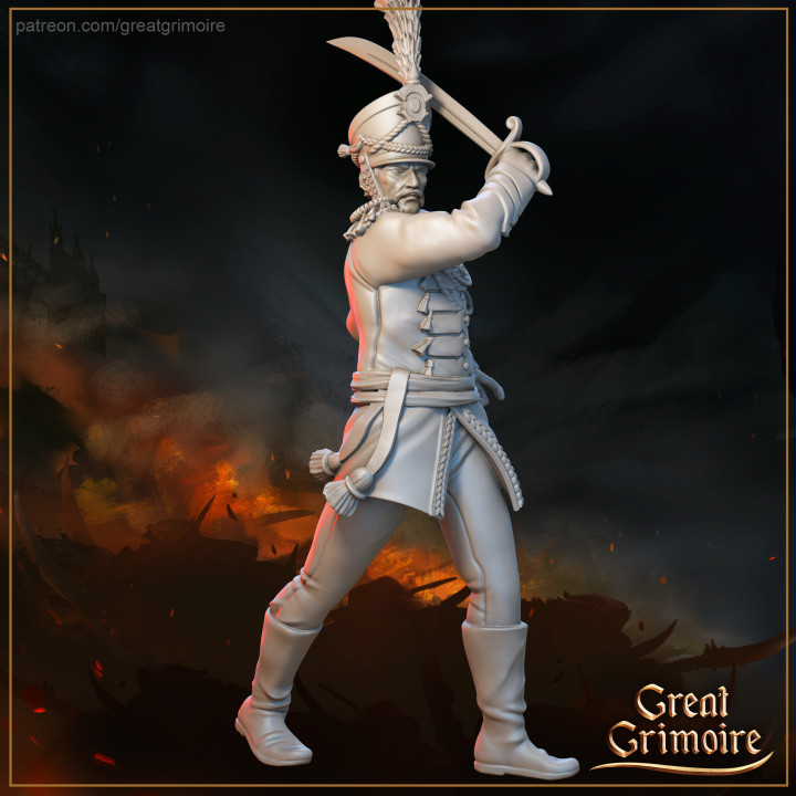 3D Printable Macabre Dance of Tails and Sabers by Great Grimoire