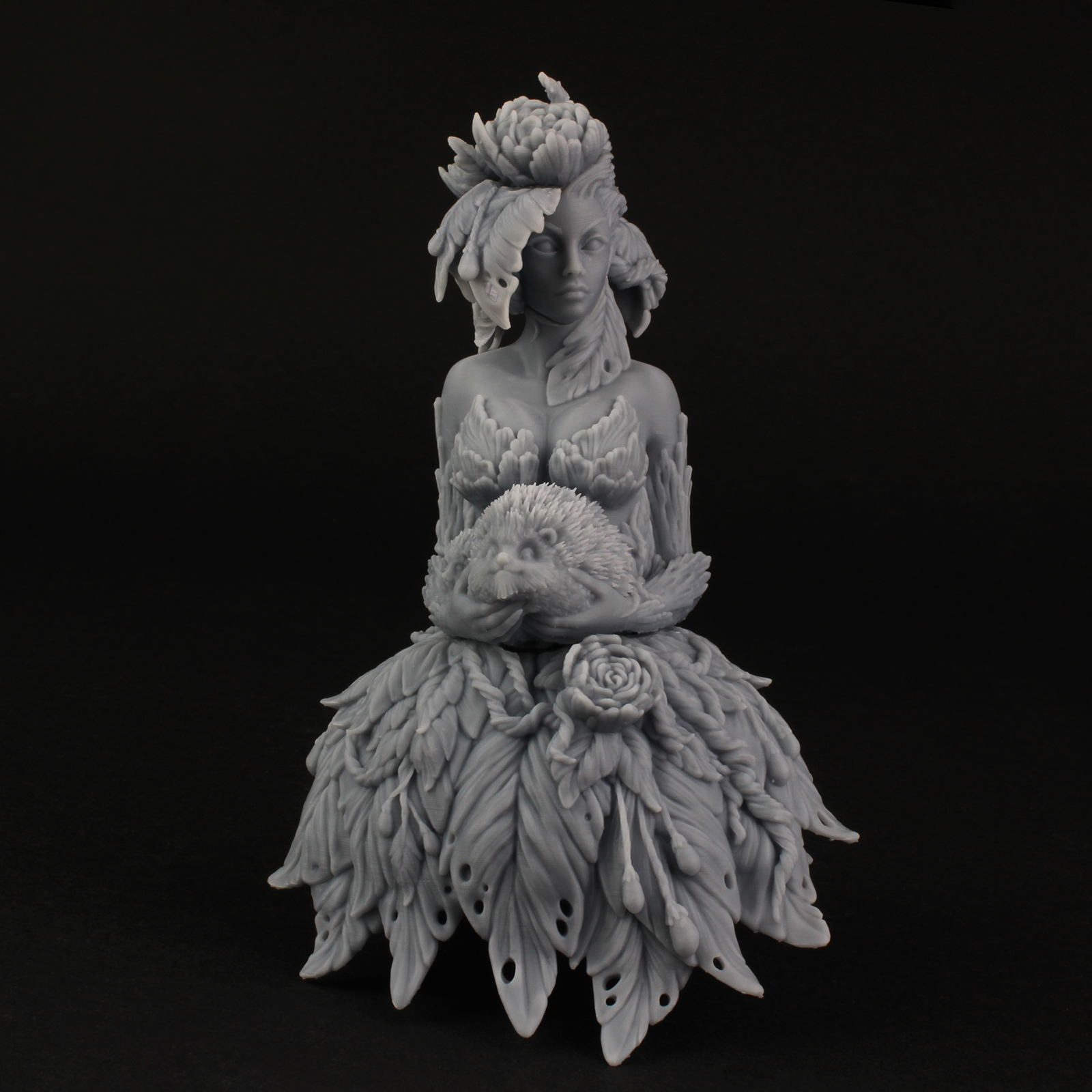 3D Printable Dryad by Creepytables