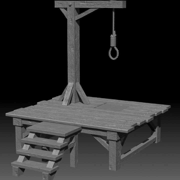 3D Printable Gibbet by PostMortemNihiliEst