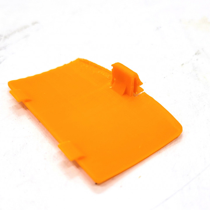 3D Printable Gameboy Color (GBC) Battery Cover Replacement by Mike S
