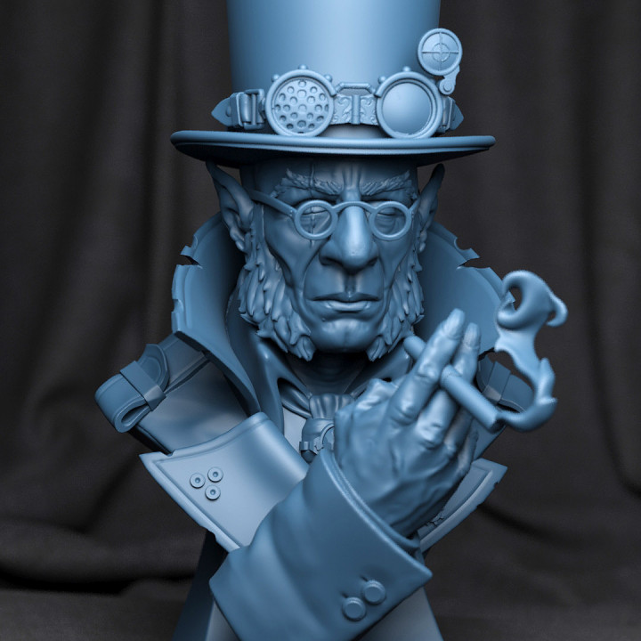 3D Printable Steampunk Goblin by Creature Armory