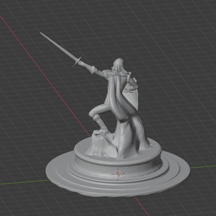 3D Printable Statue of Kvatch by Goodcat3d