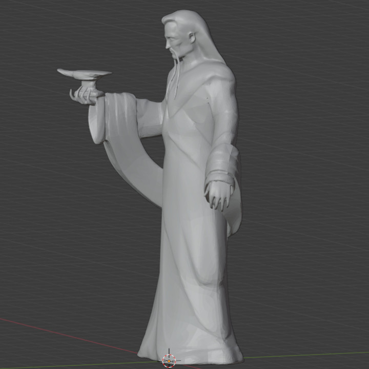 3D Printable Statue of Zenithar by Goodcat3d