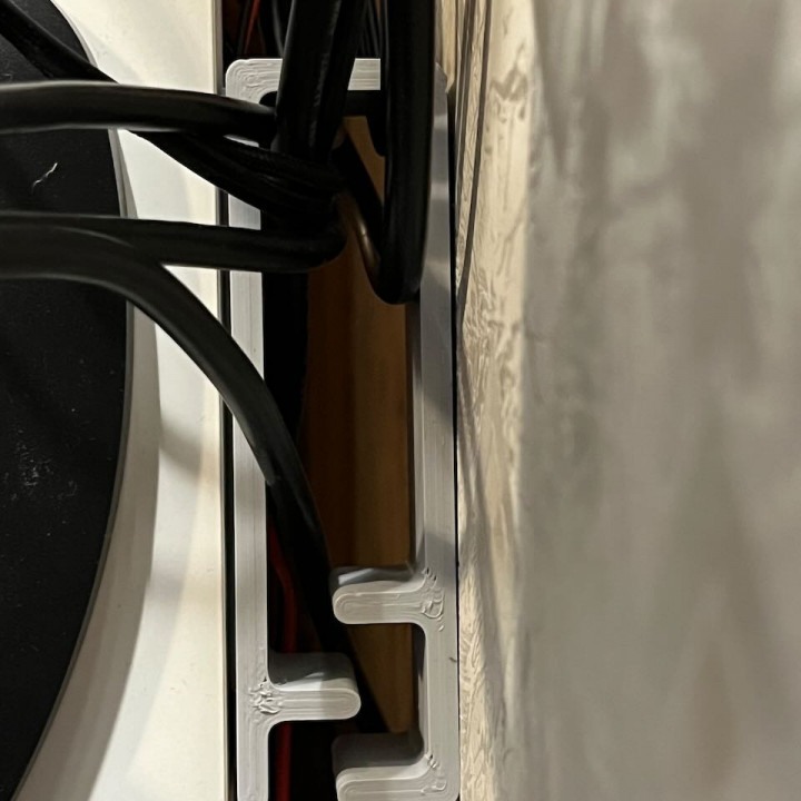 3D Printable Desk Wire Organizer / Cable Organizer by Link