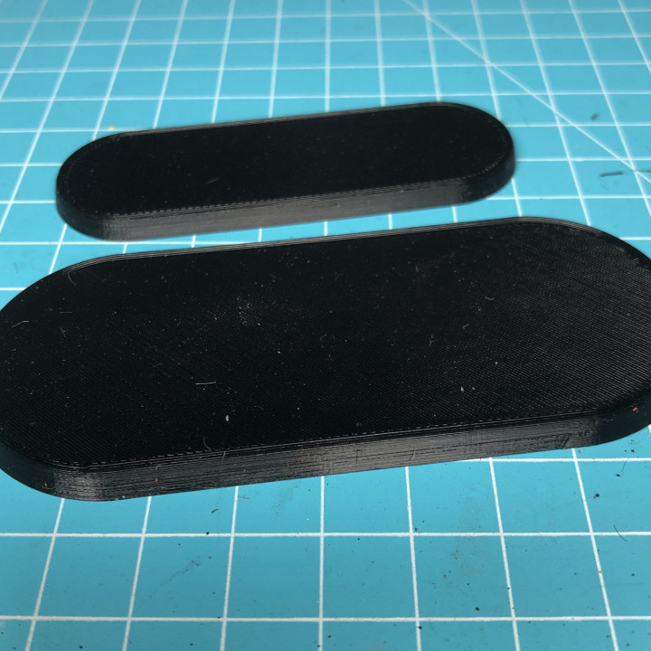 3D Printable Full Set of Oval and Oblong Bases by Raven Miniatures