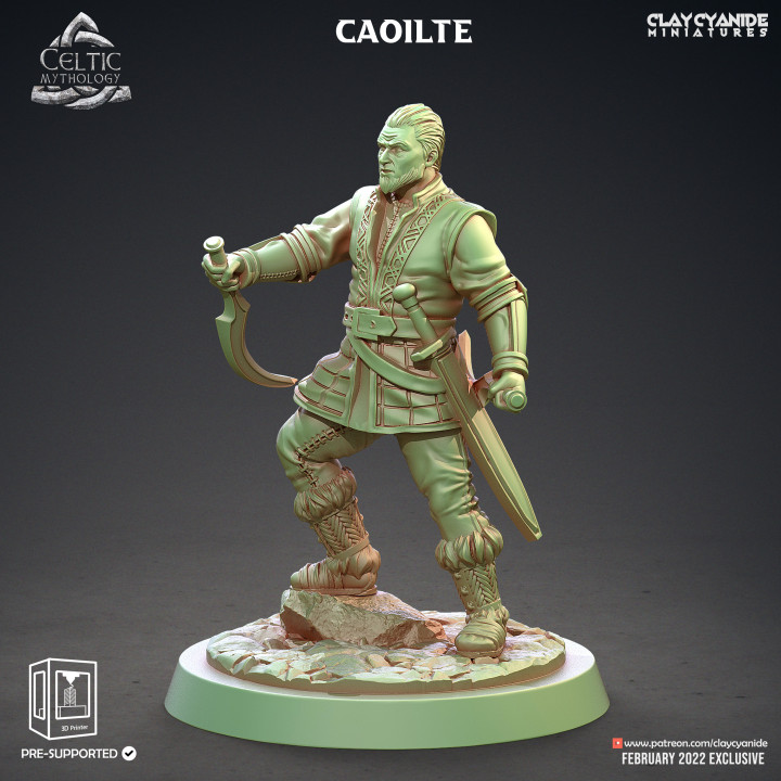 3D Printable CELTIC MYTHOLOGY by Clay Cyanide Miniatures