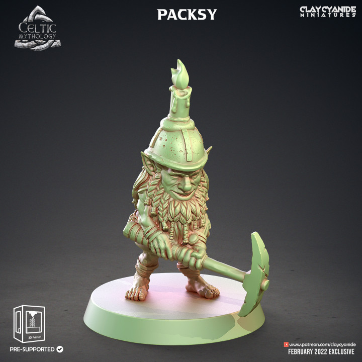 3D Printable CELTIC MYTHOLOGY by Clay Cyanide Miniatures