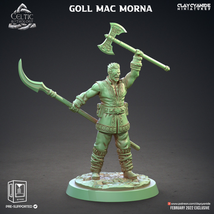 3D Printable CELTIC MYTHOLOGY by Clay Cyanide Miniatures