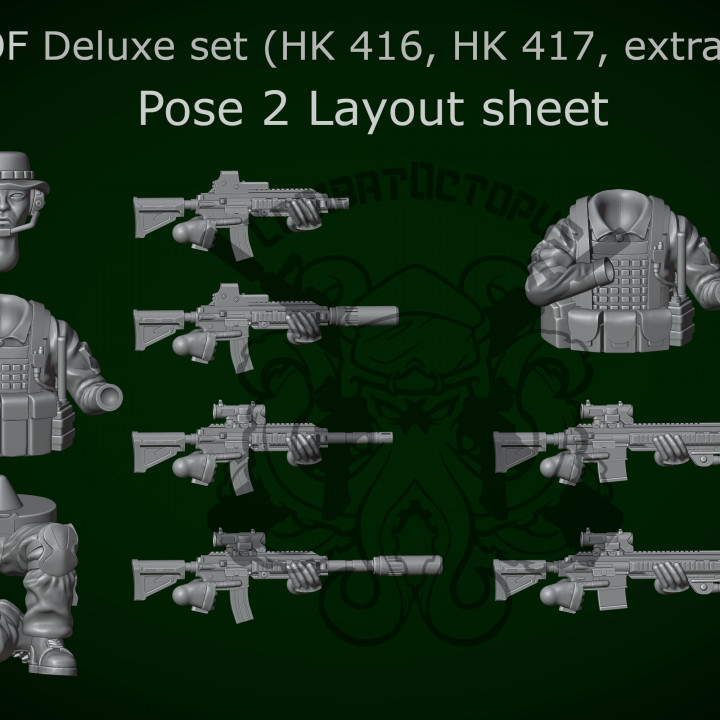 3D Printable Patreon pack 01 - July 2021 - JSDF SOF by CombatOctopus ...