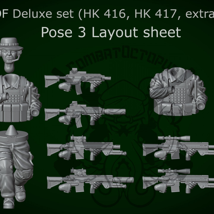 3D Printable Patreon pack 01 - July 2021 - JSDF SOF by CombatOctopus ...