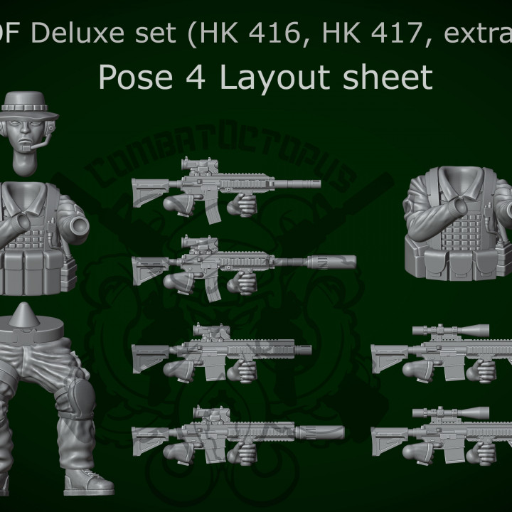 3D Printable Patreon pack 01 - July 2021 - JSDF SOF by CombatOctopus ...