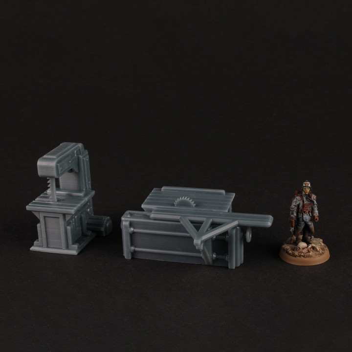 3D Printable Machine Shop by Tesseract Tomb