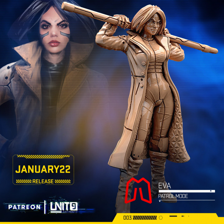 3D Printable Cyberpunk models BUNDLE - (January22 release) by UNIT9